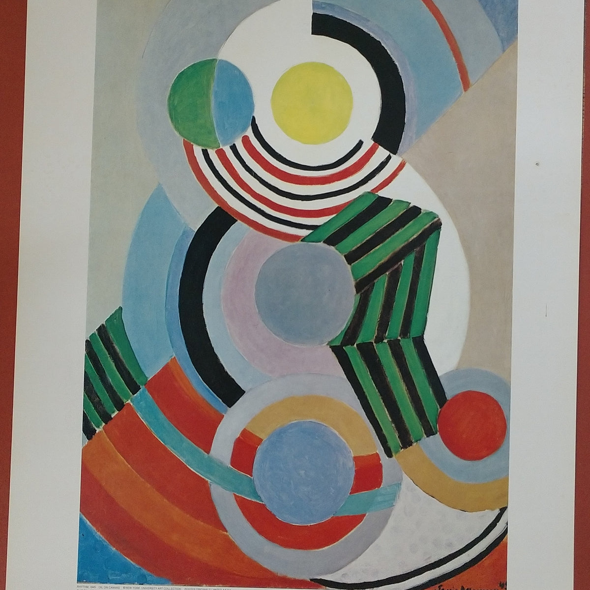 Sonia Delaunay "Rhythm A Retrospective" 1980 (20w x 30t) | Vintage Pos ...