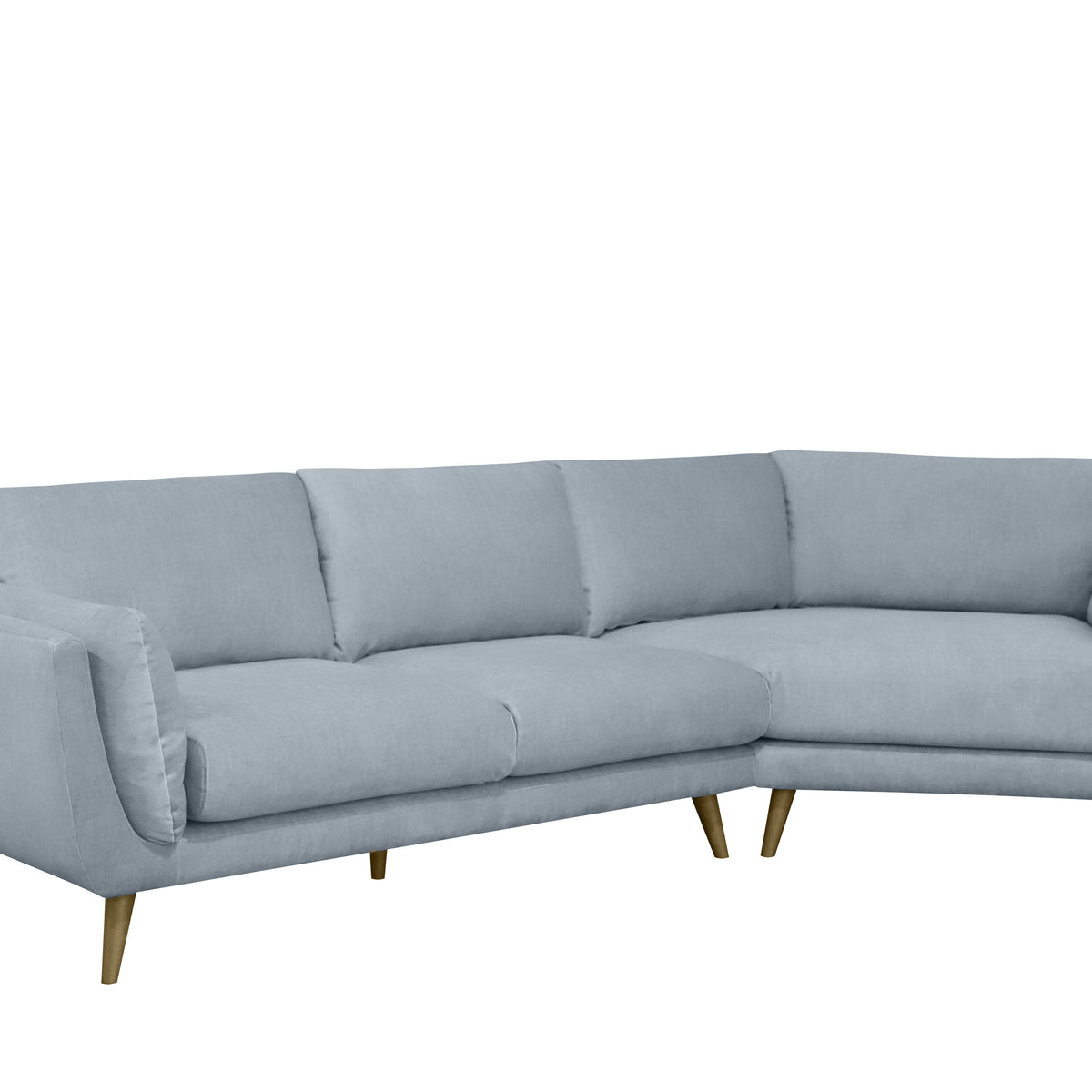 Narrows RAF Angel Corner Sectional 108" L" x 90" W x 35" H – Tacoma ...